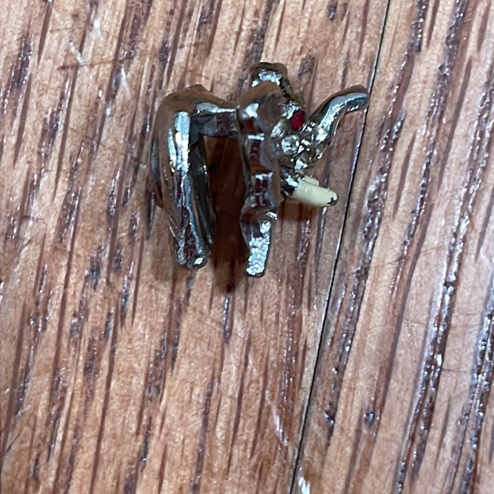 Ike Elephant Rhinestones 1950s Bogoff - Gem